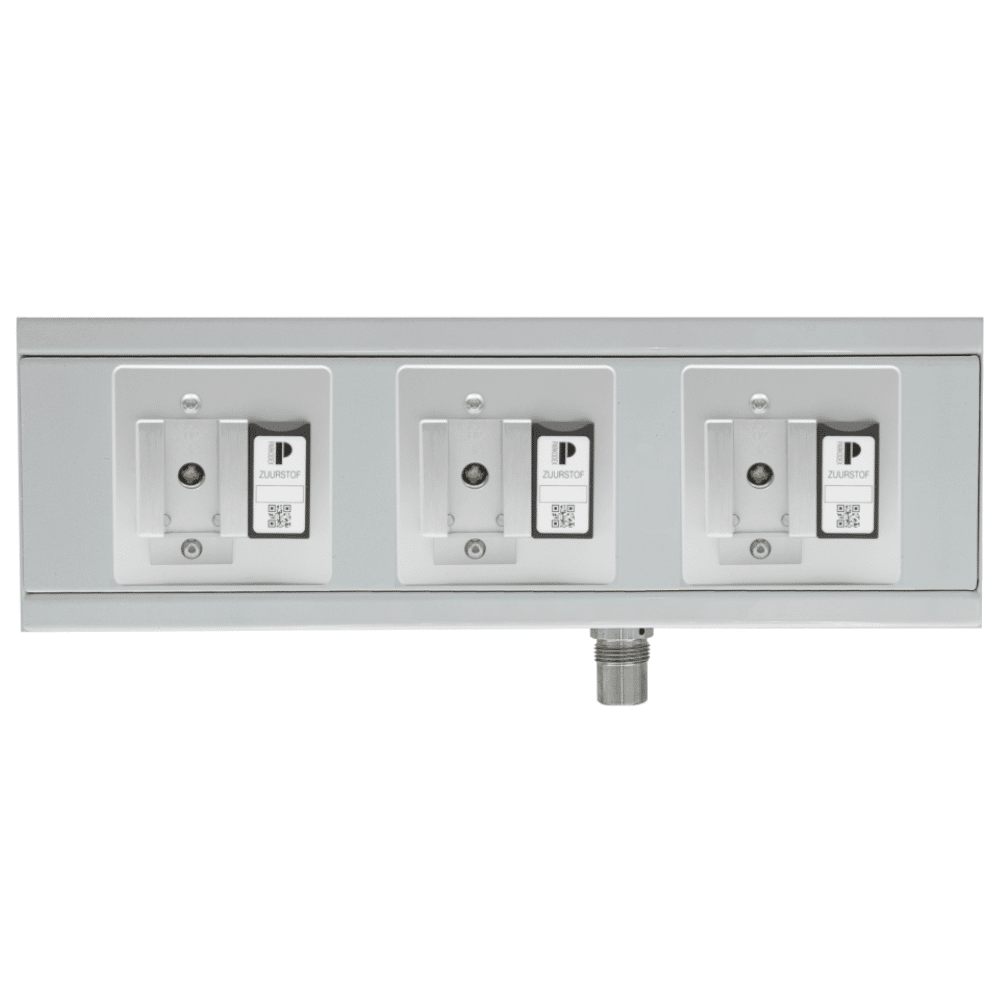 Parkodex Verdeelblok 3-voudig Zuurstof | Parkodex